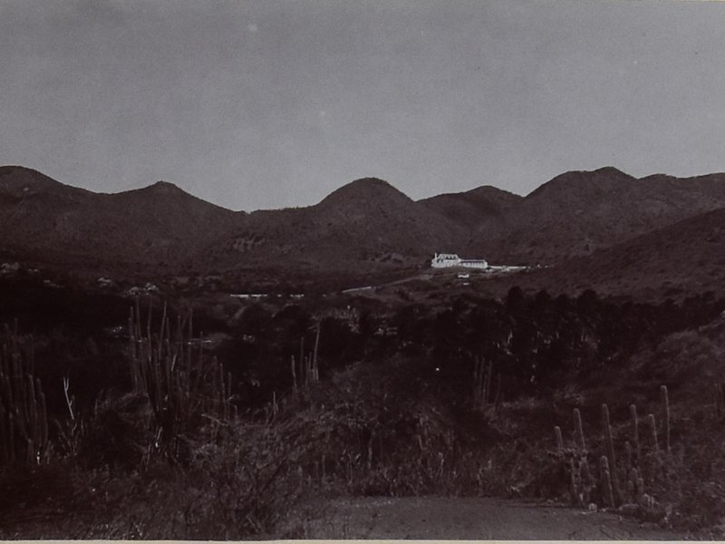 Landhuis Knip (Kenepa) op Curaçao van de bijbehorende plantage