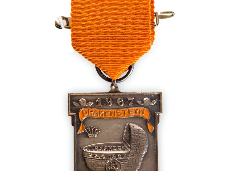 Geboortemedaille van Willem-Alexander